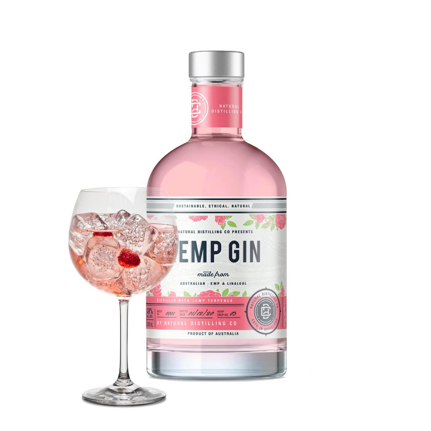 Linalool Hemp Gin - Natural Distilling Co | The Ultimate Gin Botanical